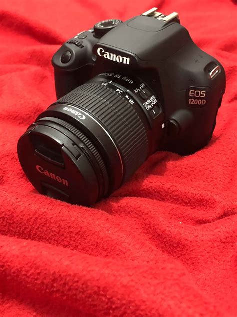Canon Eos 1200d With 18 55mm Kit Lense