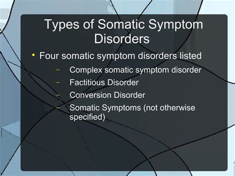 Somatic Symptom Disorder Ppt Physical Therapy Wellness