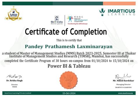 Prathamesh Pandey On Linkedin Powerbi Tableau Dataanalytics Businessintelligence