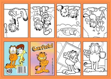 Libritos De Colorear De Dibujos Animados Imprime Y Organiza Páginas