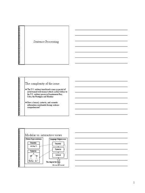 sentence processing pdf syntax semiotics