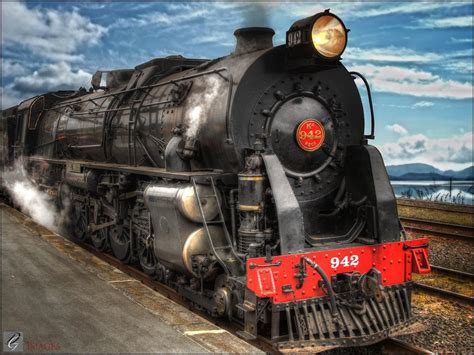 Ka 942 Brought Down From The North Island To Dunedin For The Steam