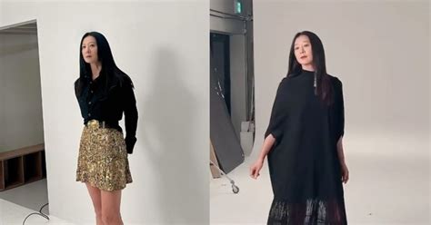 57세 김희애 각선미 깜짝 과감 스타일 도전 Mz처럼” 파격 스커트시스루