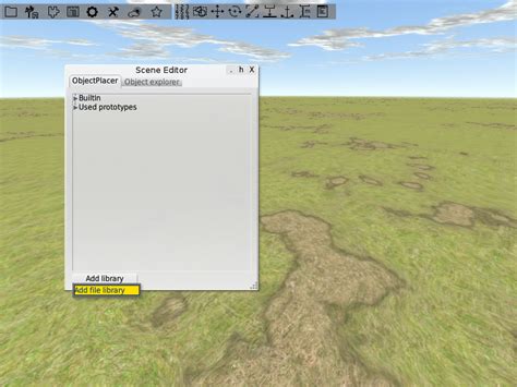 Scene Building Padrend Tutorials