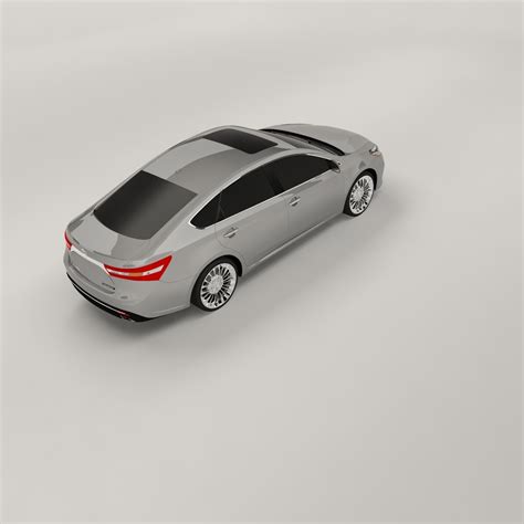 Toyota Avalon Model Turbosquid 1329702