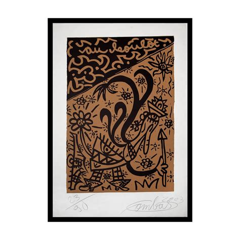 Print Robert Combas 407084 Collector Square