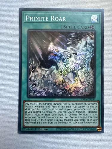 Primite Roar Super Yugioh Meses Sin Interés