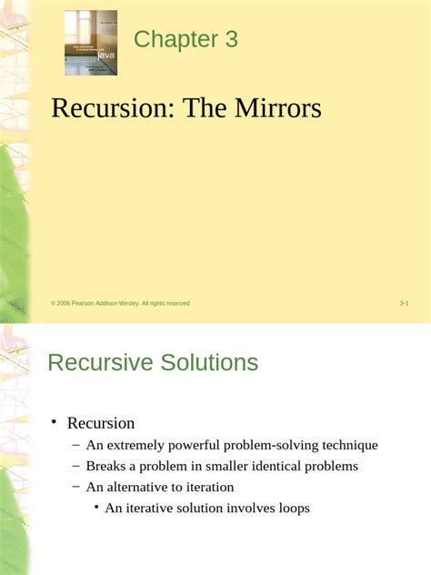 Recursive Problem Solving Techniques Pdf Recursion Applied