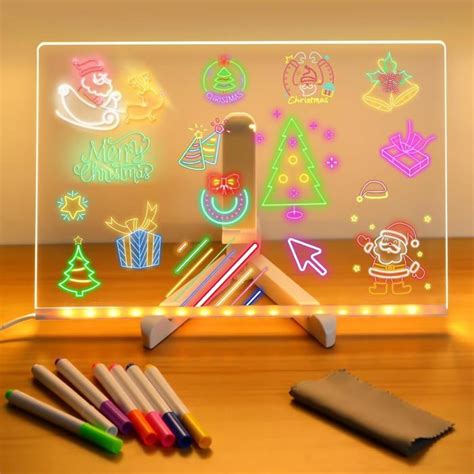 Tableau Daffichage à Led Avec Couleurs Tableau à Message En Acrylique