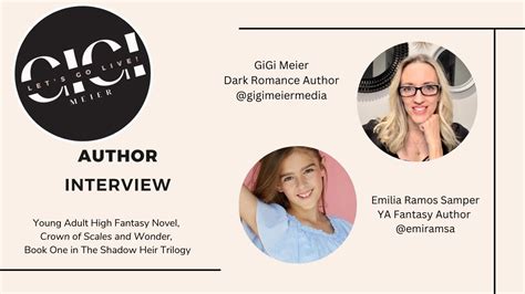 Lets Go Live With Ya Fantasy Author Emilia Ramos Samper Youtube