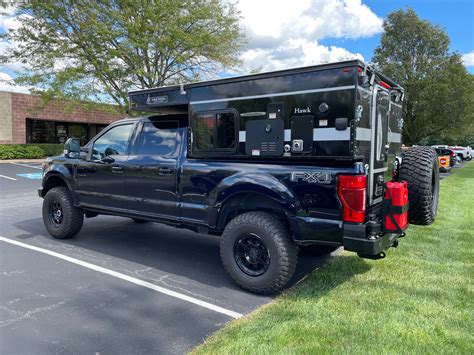 Mlo Show Vehicle 2022 Ford F 250 And 2022 Hawk Four Wheel Camper Main