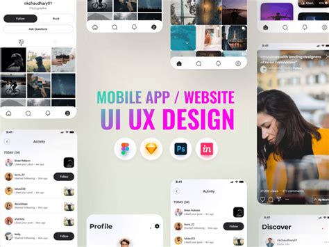 Mobile App UI UX Design And Website UI Design Upwork