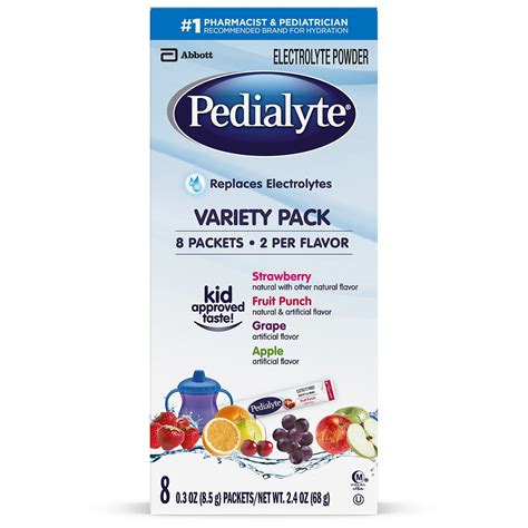 Pedialyte Electrolyte Powder Packets Variety Walgreens