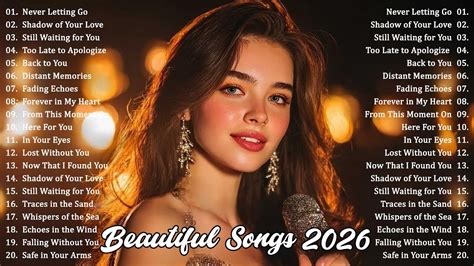 Love Songs 2026 🎵 Best Love Songs Collection Romantic Soft