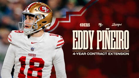 49ers Sign Kicker Eddy Piñeiro To A Four Year Extension