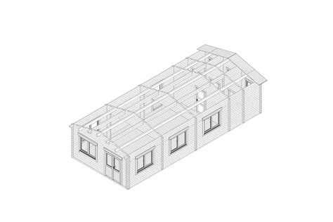 Large Log Cabin Classroom Summerhouse24 Ireland