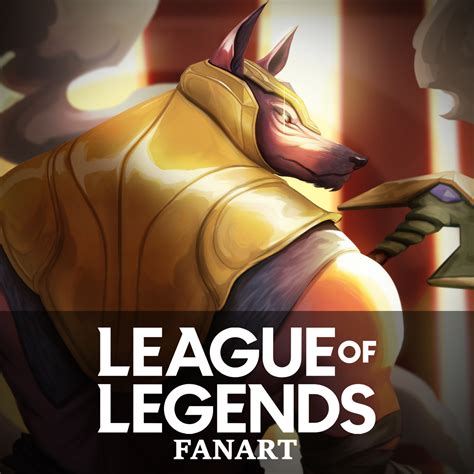 Artstation Nasus League Of Legends Fanart
