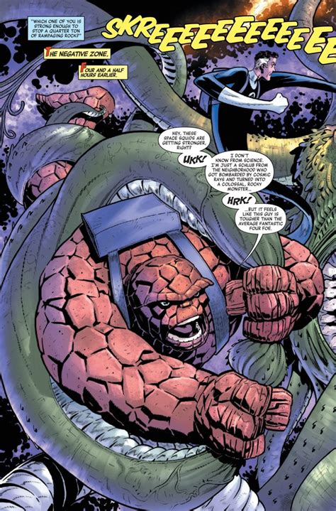 The Thing 1 Preview Ben Grimm Takes On The Marvel Universe