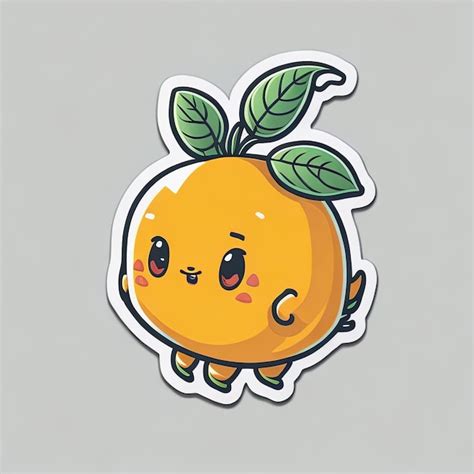 Premium Ai Image Cute Icon Fruit Mango