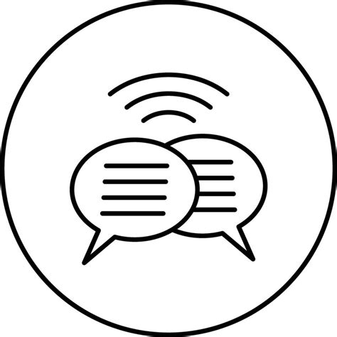 Communication Vector Icon 32224155 Vector Art At Vecteezy