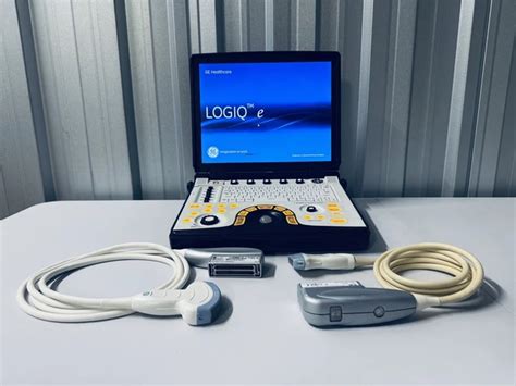 Ge Logiq E R9 Portable Ultrasound W Ge C1 5 Rs Convex And Ge 9l Rs Linear Probe £7 662 32