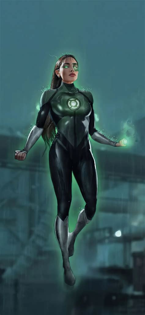 1125x2436 Green Lantern Corps Girl 4k Iphone Xsiphone 10iphone X Hd
