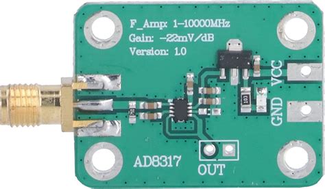 Power Meter Logarithmic Controller Ad8317 Chip Logarithmic Detector ‑55dbm To 0dbm 1m‑10000mhz