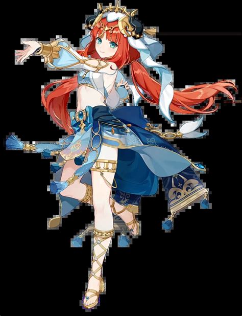 妮露 透明立绘 花瓣网