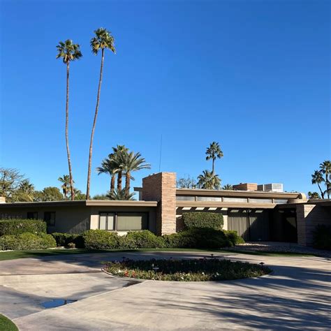 Modernism Designed By E Stewart Williams Frank Sinatras Twin Palms