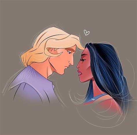 El Beso De Pocahontas De John Smith