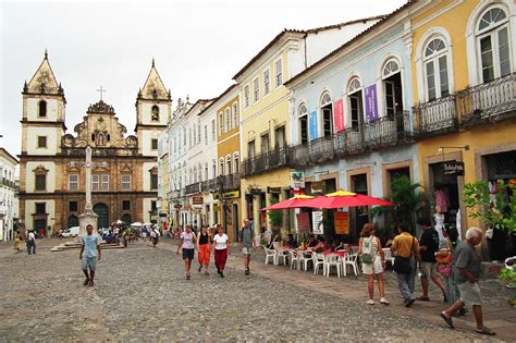 Pelourinho Un Quartier Au Centre Historique De Salvador De Bahia