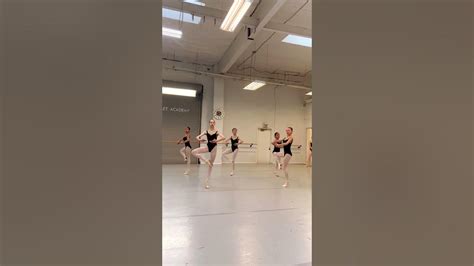 Our Regular Ballet Class Entrechat With Progression In Combination With Pirouettes California