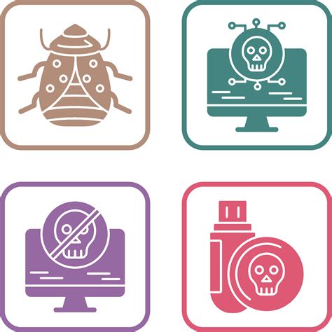 Bug And Virus Icon Vector Art At Vecteezy