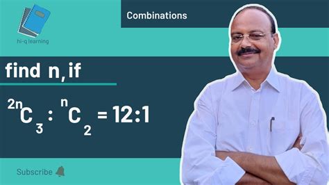 Find N If 2nc3 Nc2 12 1 Combination Mathematics Best Tutorial