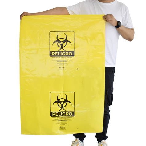 Bolsa Amarilla De Rpbi 20x30