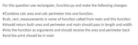 Solved For This Question Use Rectangularfunctionpy And