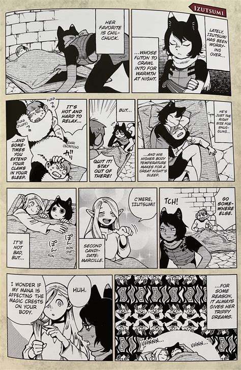 Chilchuck Tims Has 4 Daughters Izutsumis Relationship With The Whole Party Is Very Fun And