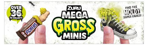5 Surprise Mega Gross Minis Collector Case Include 2 Exclusive Minis And 3 Surprise Minis