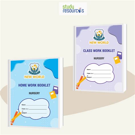 Nwss Classwork Homework Booklet For Nursery Study Resources