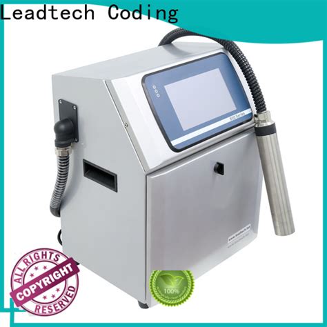 Leadtech Coding Date And Batch Code Stamp Professtional For Tobacco