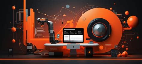 Premium Vector Monitor Software Search Tech Interface Workplace