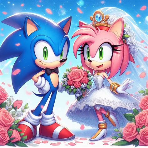 Sonic The Hedgehog And Amy Rose Wedding Ai 1 By Jaykobells 15 On Deviantart