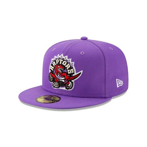 New Era Toronto Raptors Fitted Hat Hwc Dino Purple The Sports Collection