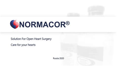 Cardioplegic Solution Basics 2020 Us Europe Japan India 1 1pptx