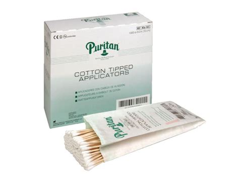 Puritan® Cotton Tipped Wooden Applicators
