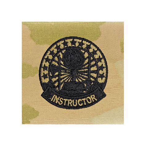 Instructor Badge Basic Ocp Sew On Badge Insignia Depot