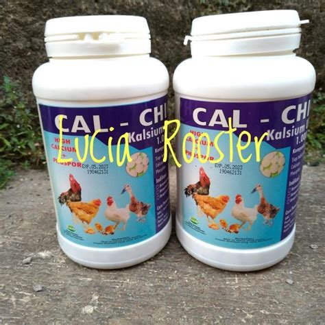 Jual Vit Cal Chicks Kalsium Ayam 1000 Tablet Shopee Indonesia
