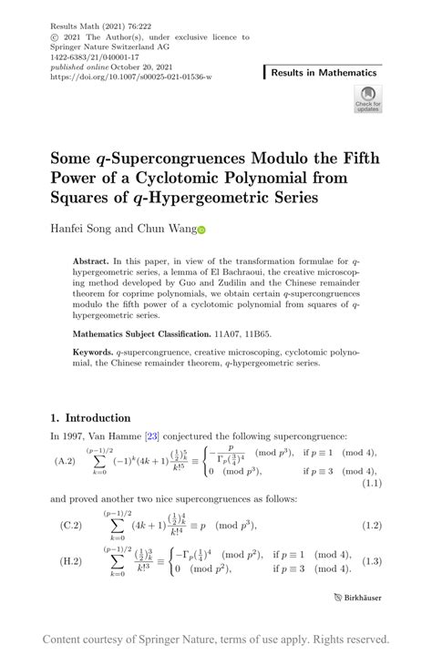 Some Q Supercongruences Modulo The Fifth Power Of A Cyclotomic