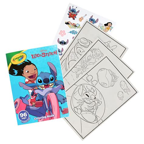 Crayola Lilo And Stitch Colouring Book 96 Pages — Booghe
