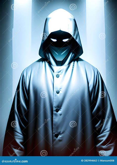 Hacker Ghost Cybercriminal Stock Illustration